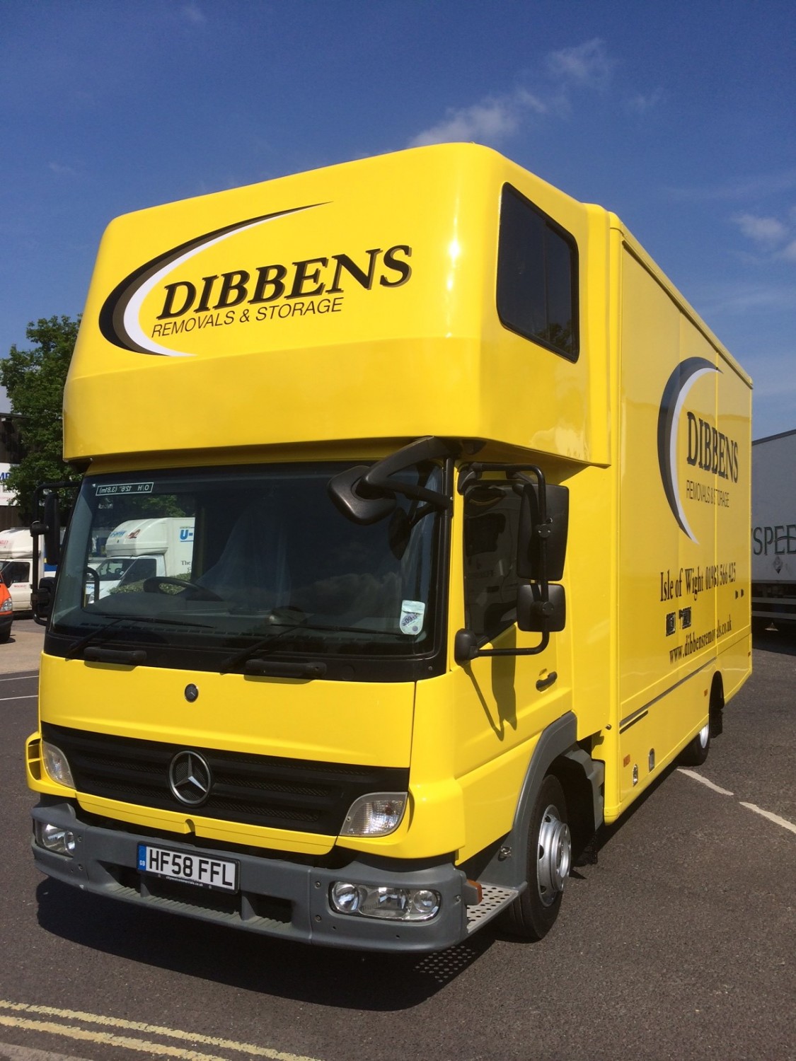 New Lorry Added To Our Fleet - Dibbens Removals & Storage Isle of Wight